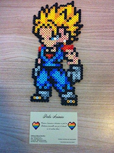 Pixel Art/Perler Beads Vegito SSJ